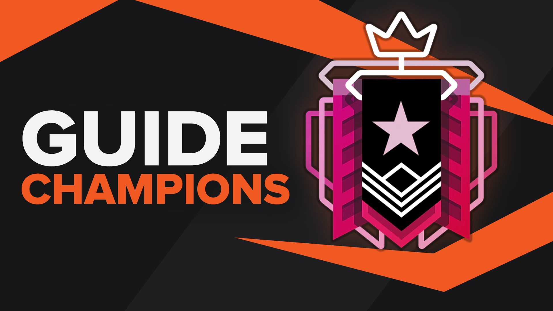 Champions Explained Champion MMR RB6 Ranks Rainbow Six Siege TGG